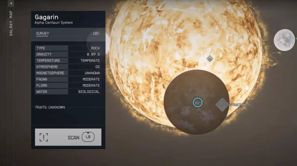 Starfield Map | How Big is Starfield Map | Starfield Map Size