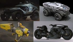 Starfield: Vehicles | Starfield: Cars | Starfield: Aircrafts