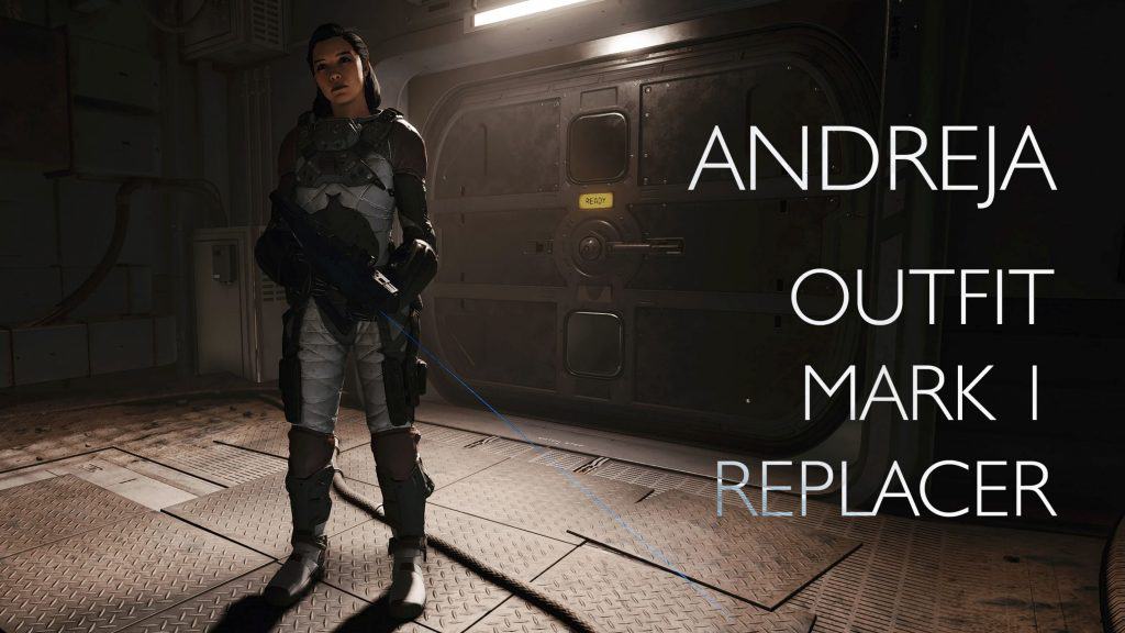 Andreja - Default Outfit Mark 1 replacer by Xtudo | Starfield Mod Download