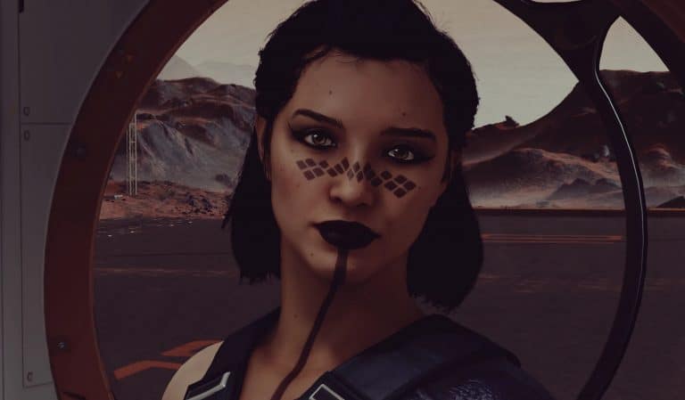 Andreja With Tattoos (Goth look) My Personal version | Starfield Mod ...