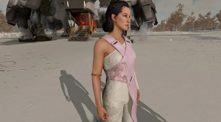 Andreja default clothing recolor | Starfield Mod Download