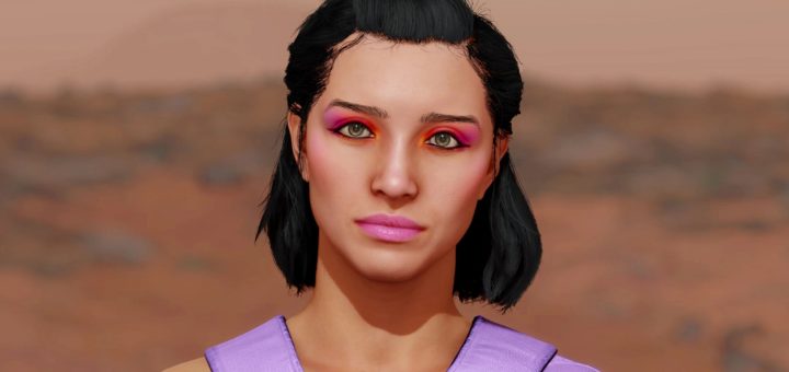 Character Preset - Cmdr. Shepard | Starfield Mod Download