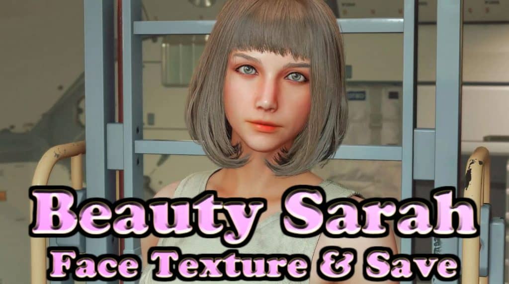 Beauty Sarah Face Texture and SaveGame | Starfield Mod Download