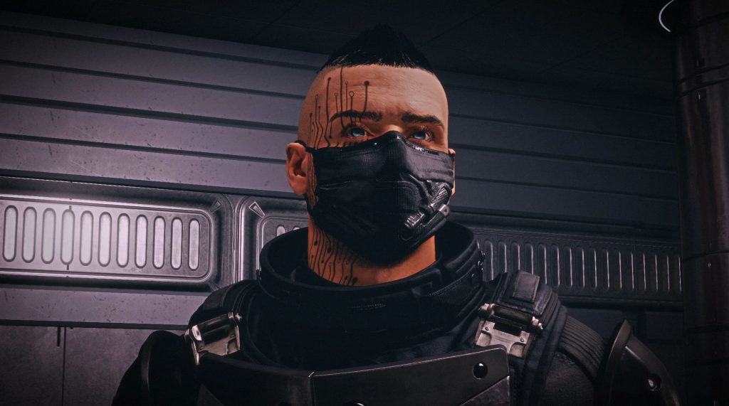 Black FMT Mask | Starfield Mod Download