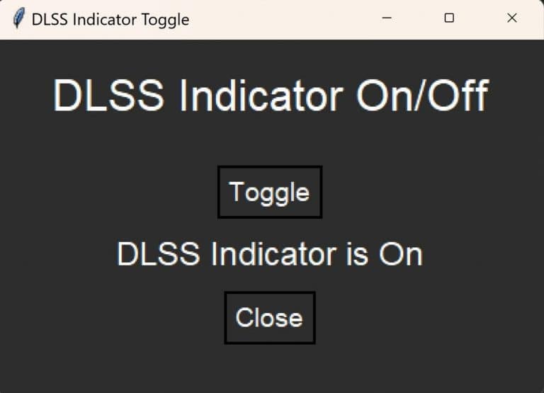DLSS Indicator Toggle | Starfield Mod Download