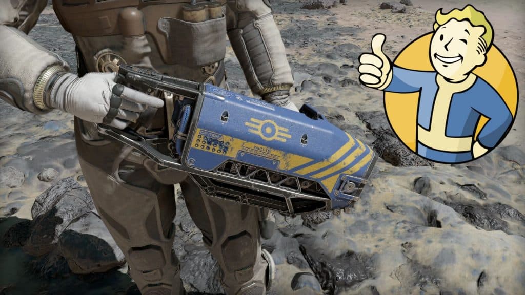Fallout Vault-Tec Laser Cutter | Starfield Mod Download