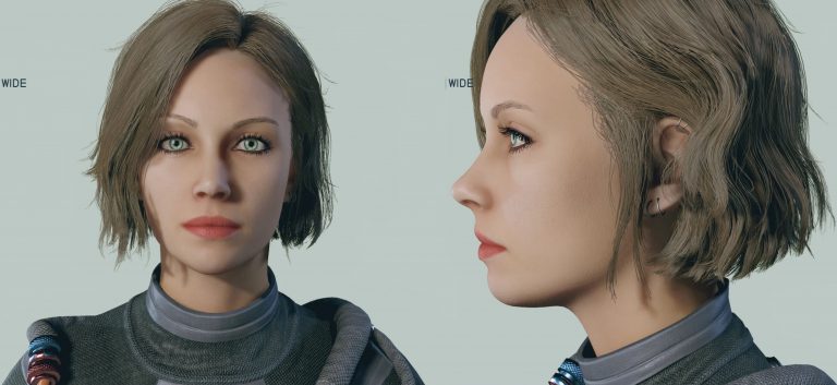 Female Character Preset - Ashley | Starfield Mod Download