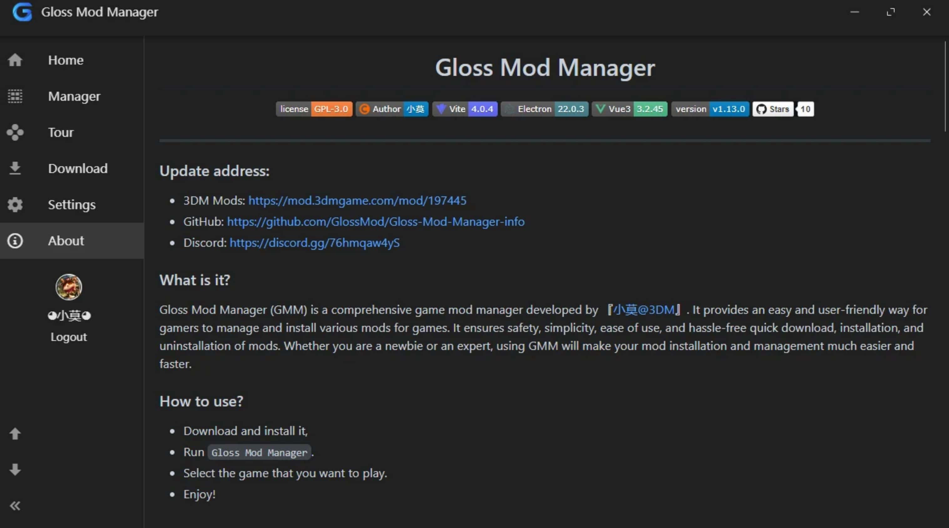 Gloss Mod Manager | Starfield Mod Download
