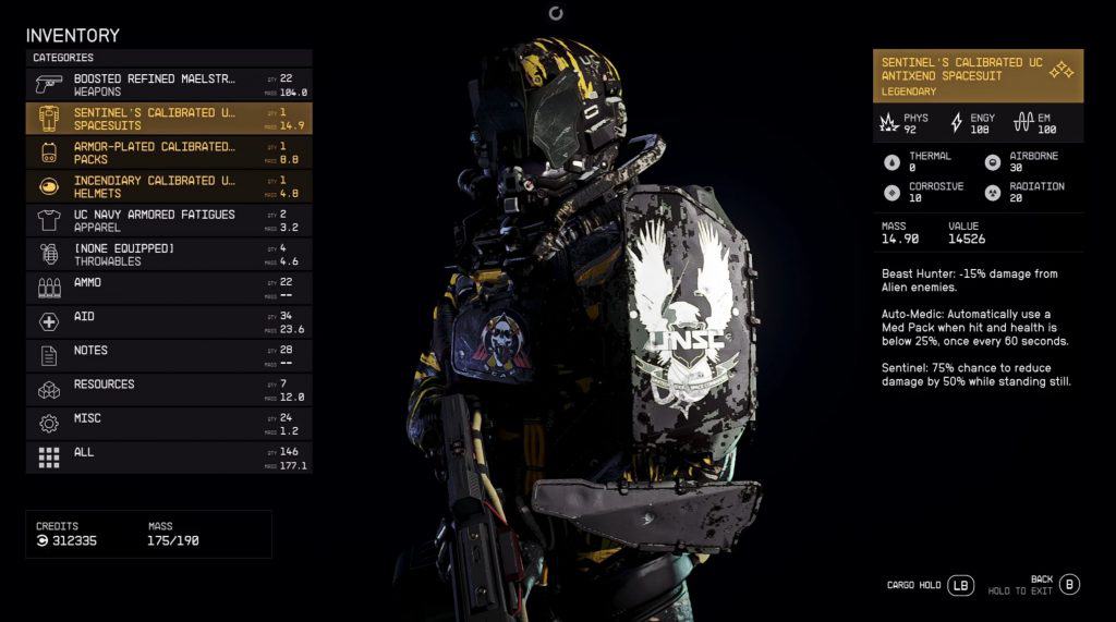 Halo unsc armor decal for anti xeno armor plating | Starfield Mod Download