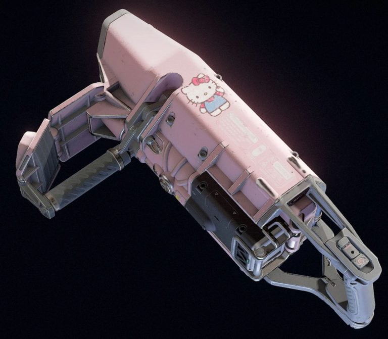 Hello Kitty Laser | Starfield Mod Download
