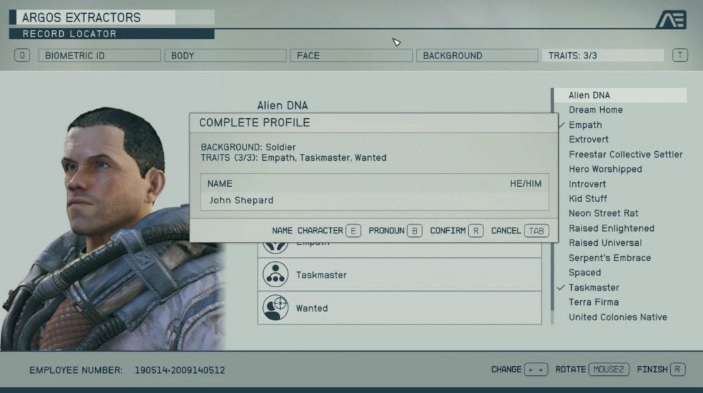 John Shepard | Starfield Mod Download