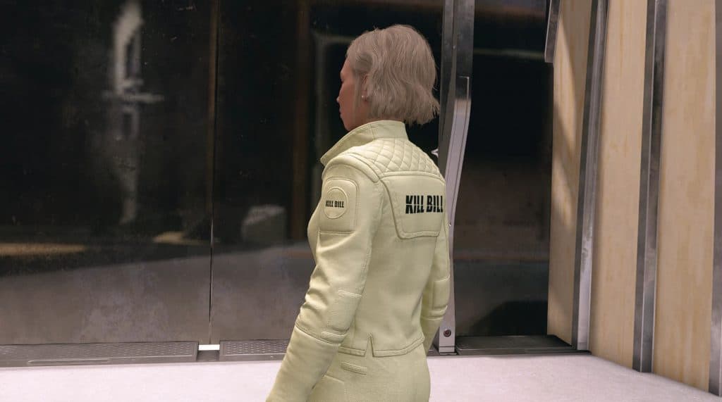 KILL BILL Costume For Sarah Morgan | Starfield Mod Download