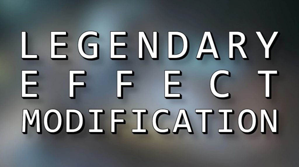 Legendary Effect Modification | Starfield Mod Download