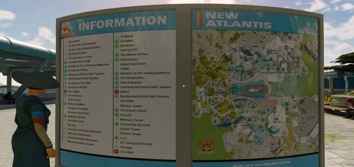 Chinese Terminal Signage for New Atlantis | Starfield Mod Download