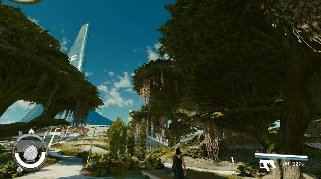 New Atlantis Plus - Enhanced Trees | Starfield Mod Download