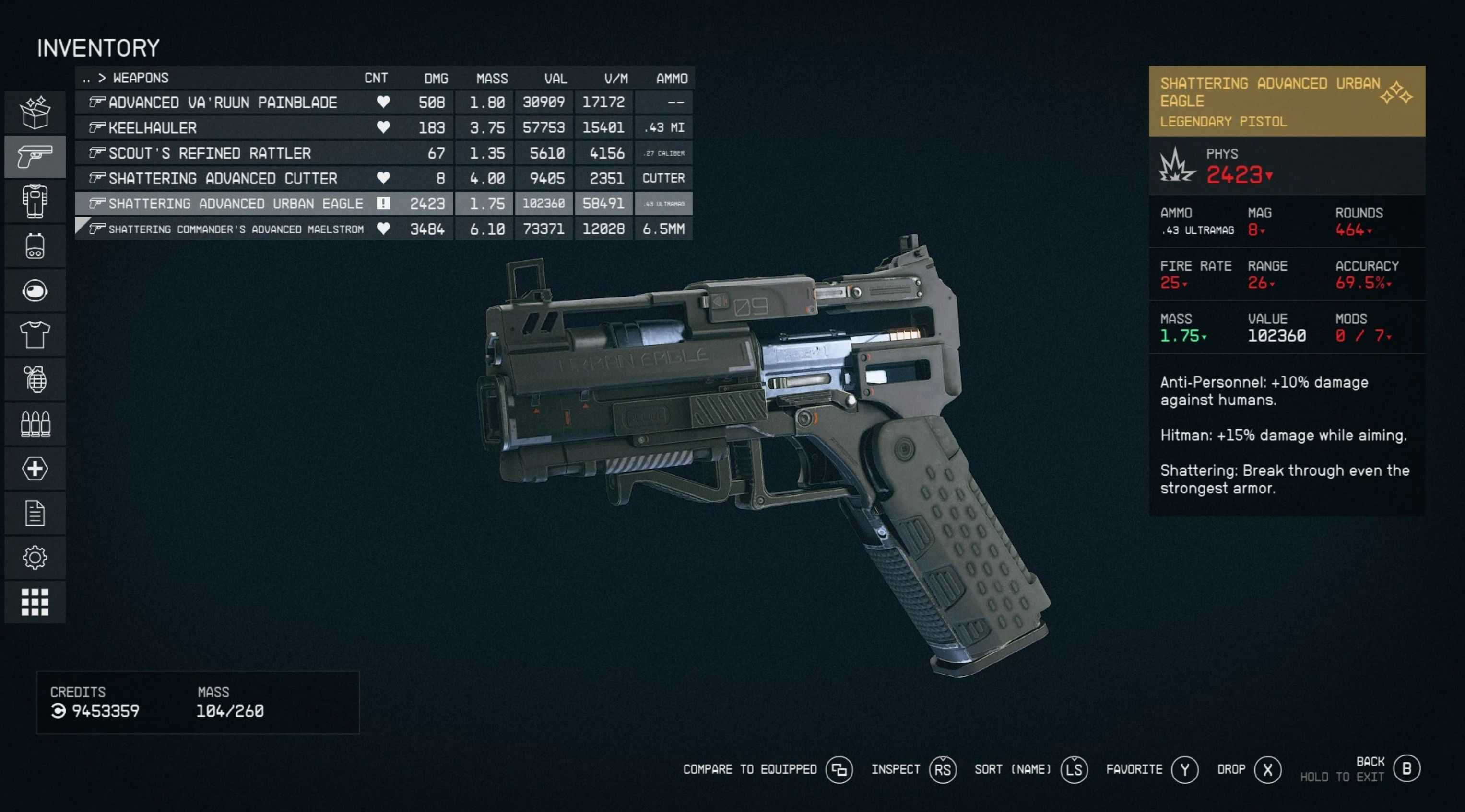 OP Weapon command | Starfield Mod Download