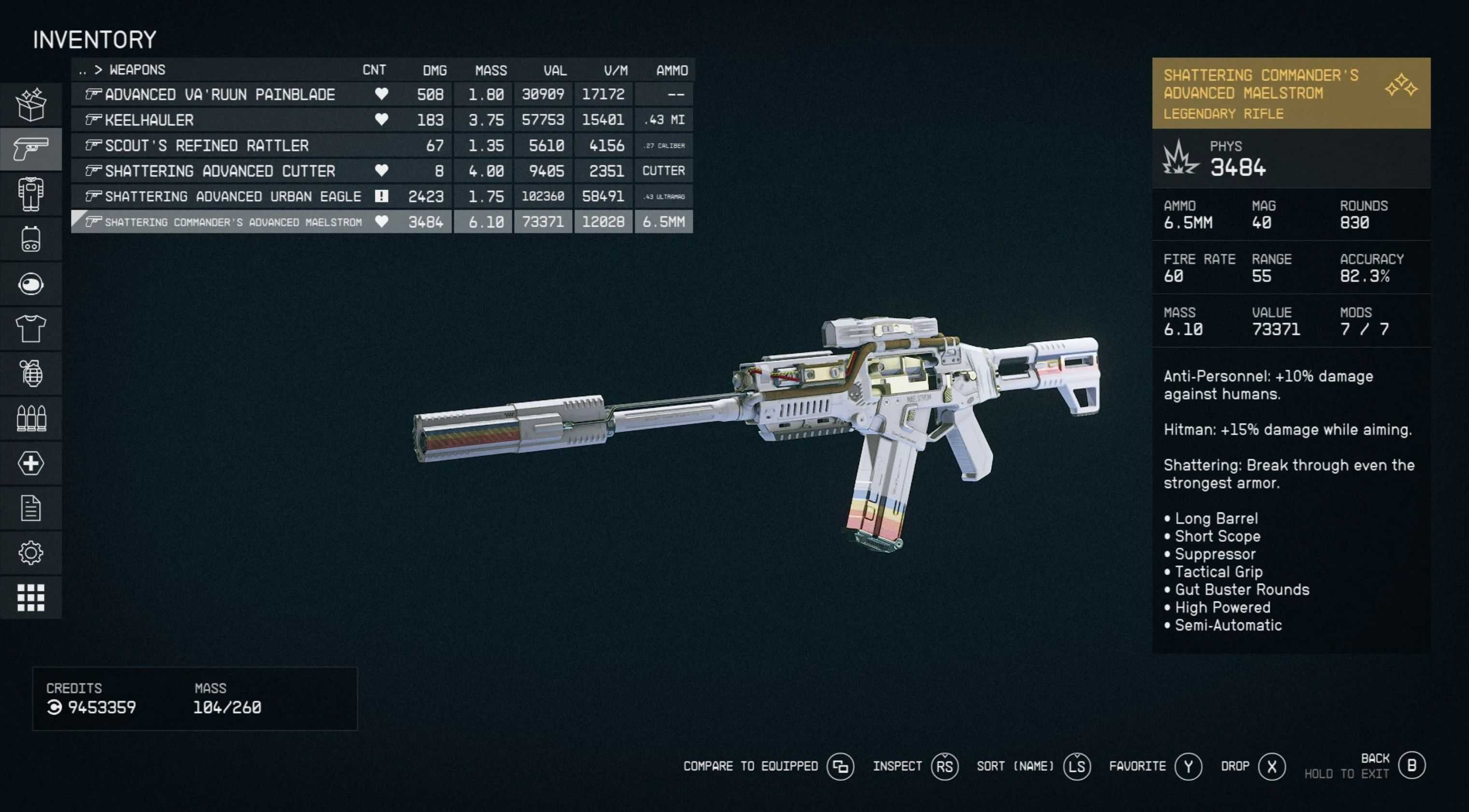 OP Weapon command | Starfield Mod Download