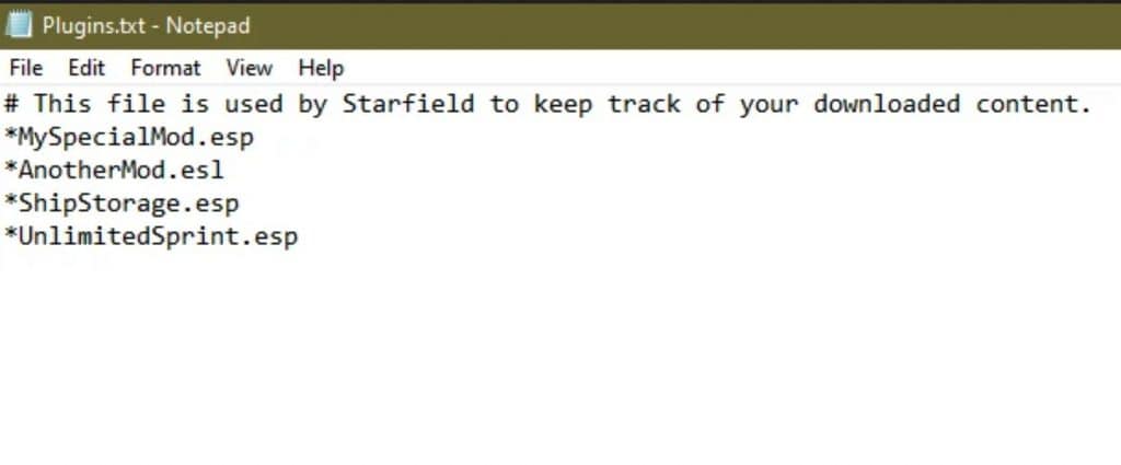 Plugins.txt Enabler | Starfield Mod Download