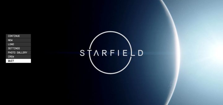 Empty Black Main Menu | Starfield Mod Download