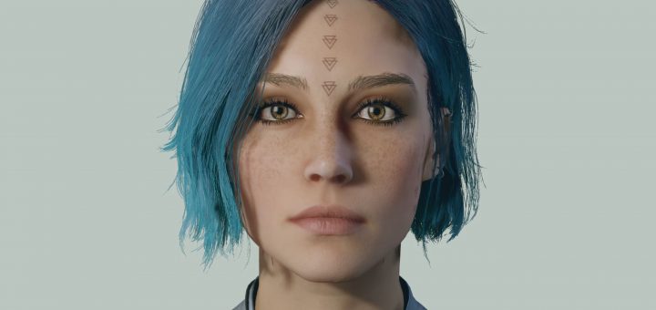 Female Character Preset - Ashley | Starfield Mod Download
