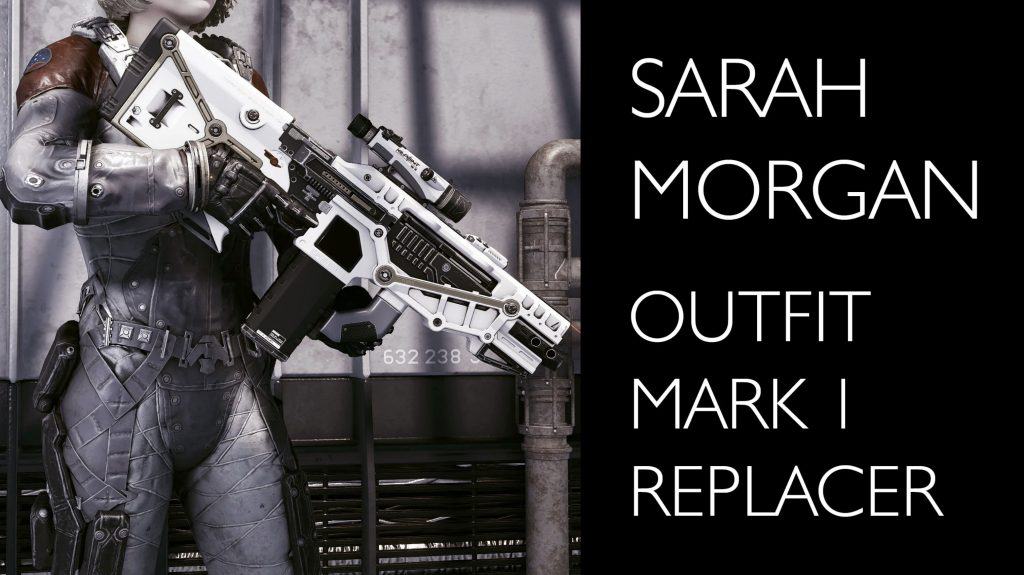Sarah Morgan - Default Outfit Mark 1 replacer by Xtudo | Starfield Mod ...
