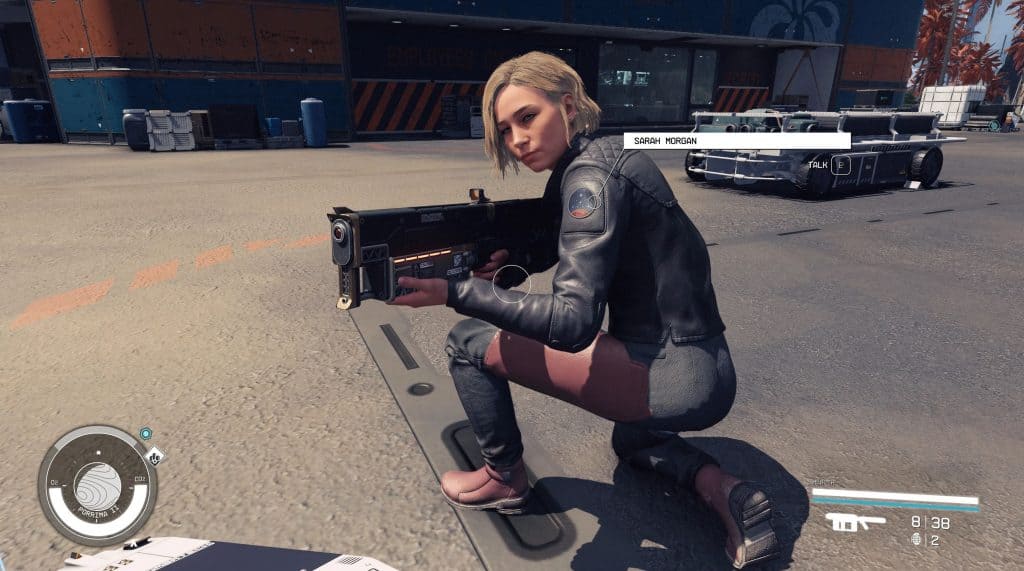 Sarah's Dark Outfit | Starfield Mod Download