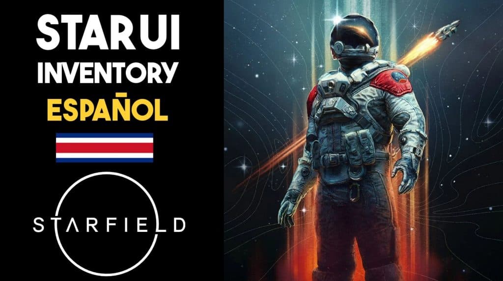 StarUI Inventory - Spanish translation | Starfield Mod Download
