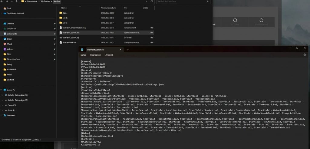 StarfieldCustom.ini - MartinSpielt | Starfield Mod Download