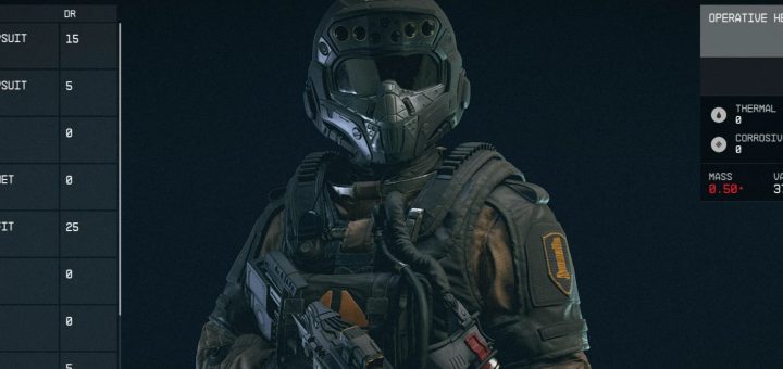 Operative Helmet Archives - Starfield Mods