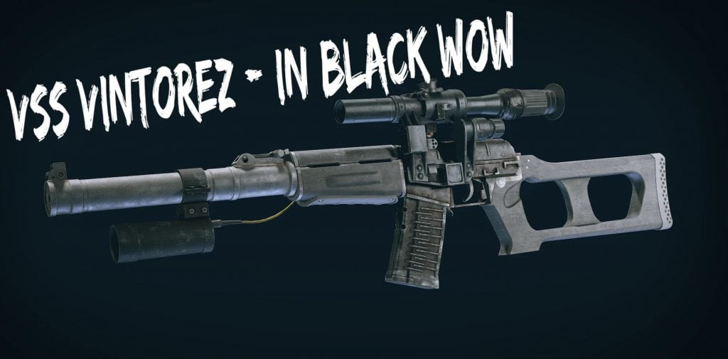 VSS Vintorez - In Black | Starfield Mod Download
