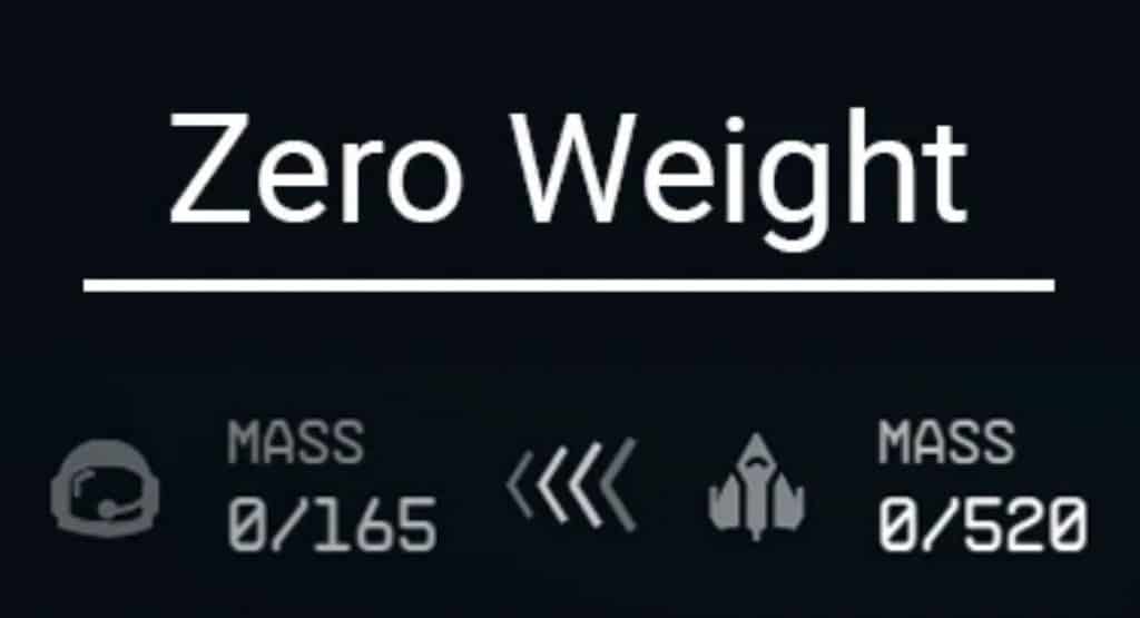 Zero Weight (SFSE) | Starfield Mod Download