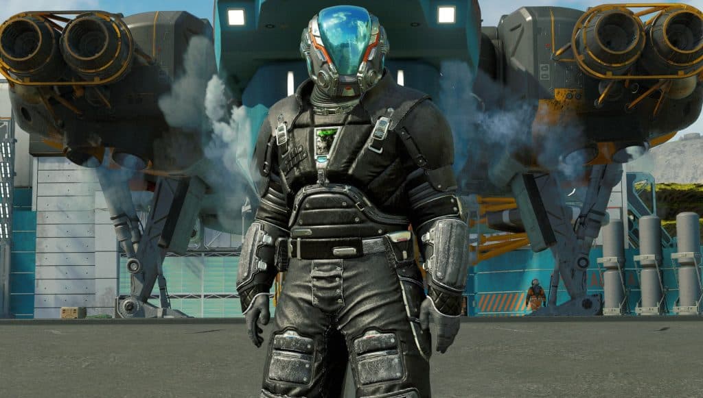 FA - 4K - The 'Onyx' Deepseeker Spacesuit | Starfield Mod Download