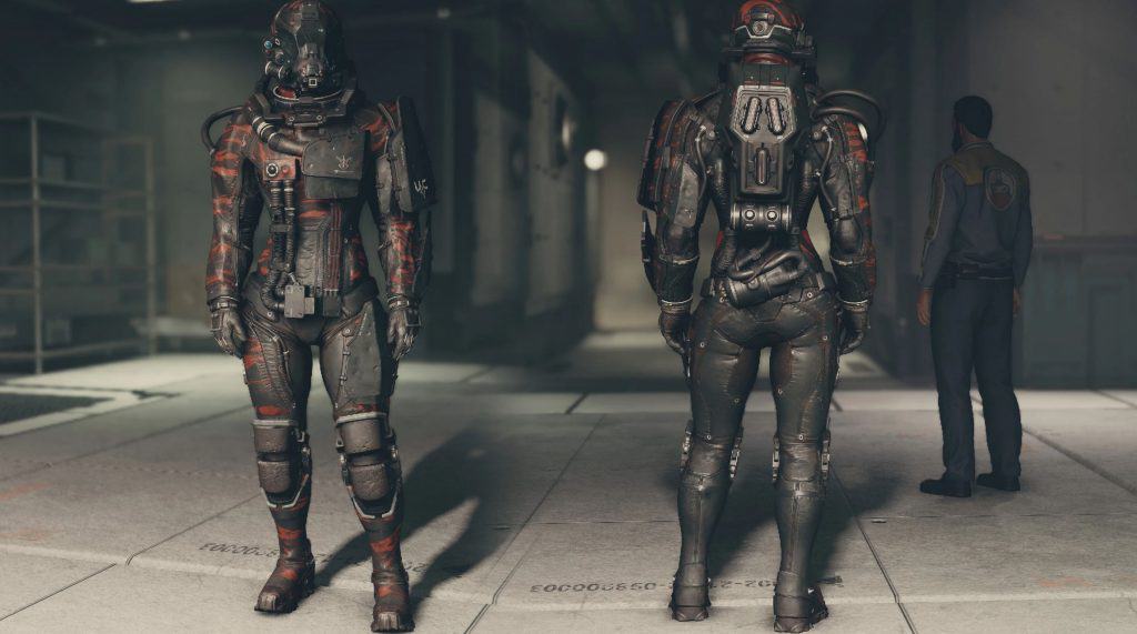 More Feminine Spacesuit UCmarine | Starfield Mod Download