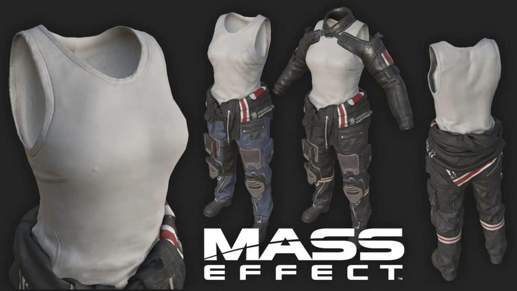 Mass Effect N7 Tank Top and No Bras In Space (Elbow Grease Gear and ...