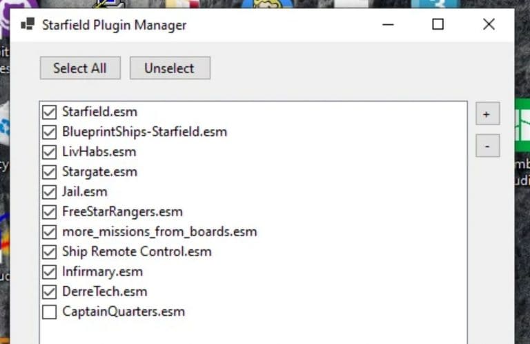 Plugins Txt Manager | Starfield Mod Download