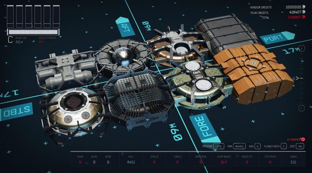 Small C-Class Reactors And Grav-Drives | Starfield Mod Download
