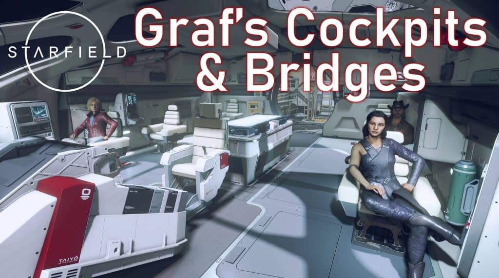 Graf's Cockpits and Bridges v1.0 | Starfield Mod Download