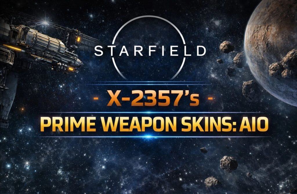 X2357's Prime Weapon Skins - AIO v1.0 | Starfield Mod Download